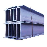 China Web Width 96mm 1056mm Galvanized H Beam for Structural Construction Black Surface for sale