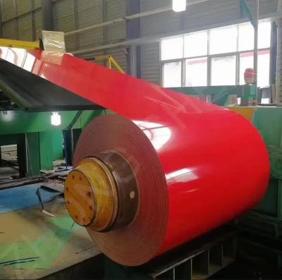 China Cold Rolled Technique DX51D Z275 SMP Paint Color Coated Prepainted Galvanized Steel Coil RALColor Construction PPGI for sale