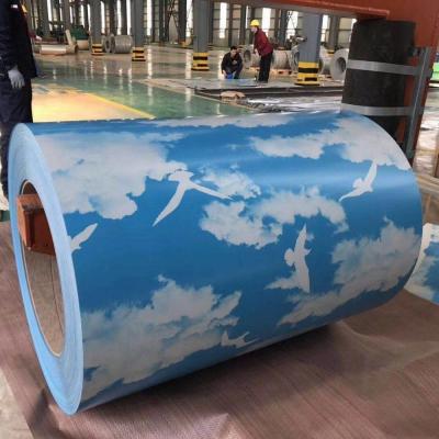 Cina SGCC Z60 PPGI Galvanizzato Color Coated Coil con personalizzazione e varie selezioni di colore in vendita