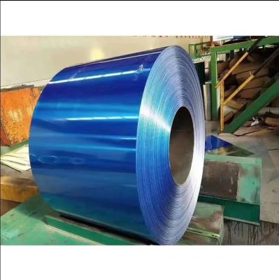 China Schweißverarbeitungsplattenspirale Galvalume Stahlspirale PPGL AZ150 Aluminium-Zinkbeschichtung zu verkaufen