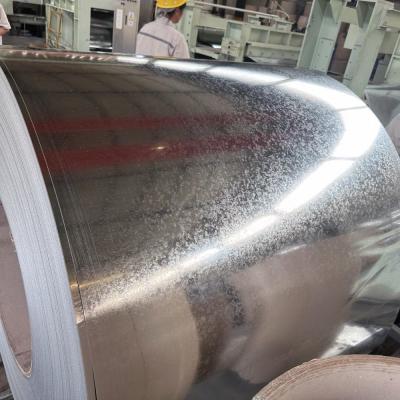 China DX51D Z DX52D Z Galvanized Carbon Steel Strip Coil for Engineering Buildings Cold Rolled Based and Skin Pass Included for sale