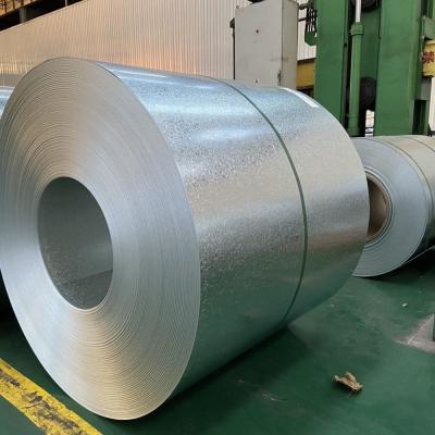 China DX51D Z DX52D Z Galvanized Carbon Steel Strip Coil for Engineering Buildings Cold Rolled Based and Skin Pass Included for sale