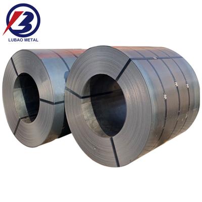 China Sin aleación ST52 A36 S235 Q235B bobina de acero al carbono negro laminada en caliente bobinas HR para construcción de edificios y fabricación de tuberías de acero en venta