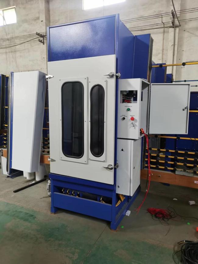 Foshan Star CE Standard PLC Control Vertical Glass Sandblasting Machine for Glass Equipment