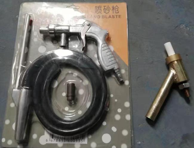 Manual Glass Sandblasting Machine Price Used on Frosting Glass