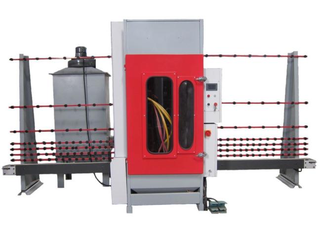 Manufacturer Supply Glass Processing Dustless Sandblasting Machine
