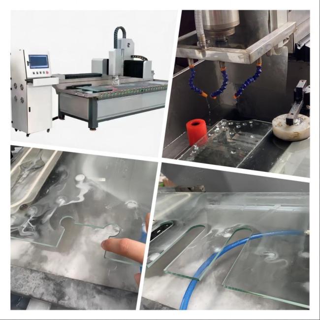 Glass Finishing Machine Drilling, Milling, Polishing, CNC Glass Machining Center, Cylindrical Grinding and Milling Machine