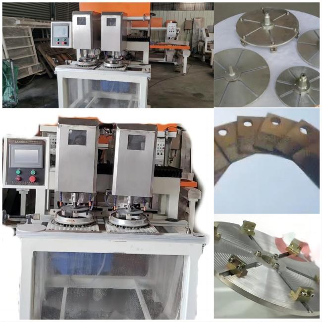CNC Double-Head Stove Automatic Drilling Machine