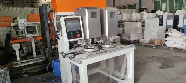 Double Heads Automatic Glass Drilling Machine Glass Processing Machine