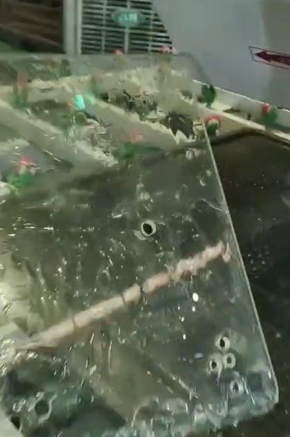 Horizontal Diamond Bit Drilling Glass Machine for Glass Hole Processing Making