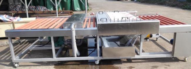 Brushes&Sponge Glass Washing Cleaning Machine for Small Glass
