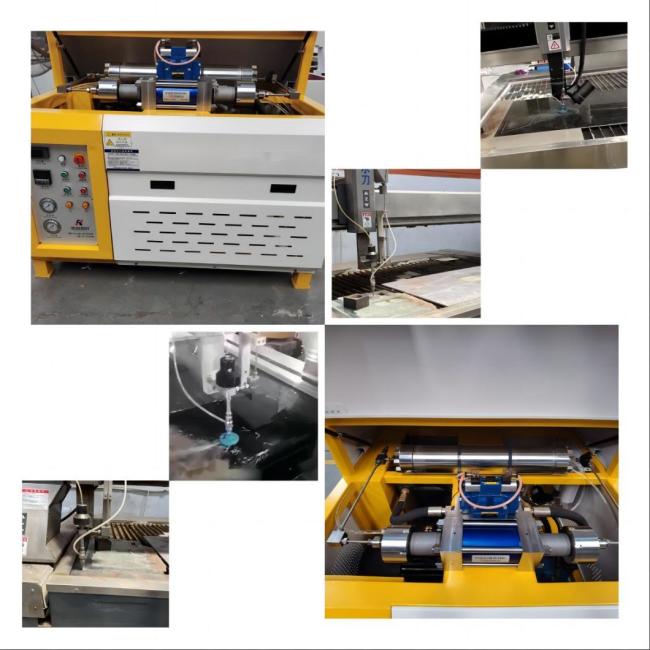 Water Jet Pressure Cutting Machine Five-Axis Cutting Head Water Jet Cutting Three Axis Two Heads Water Jet Machine 3624