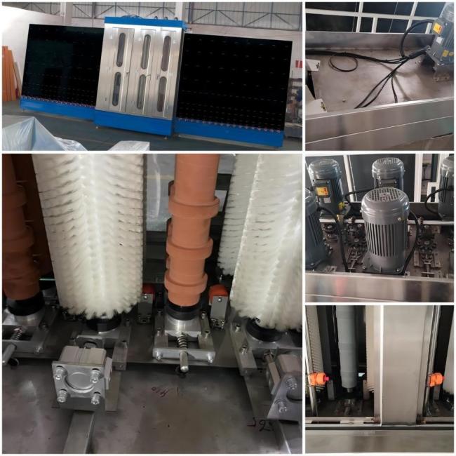 2000mm Automatic Vertical Glass Machine Architectural Glass Washing Machine