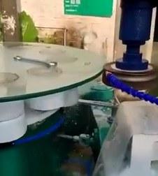 Manual Glass Irregular Edging Polishing Machine