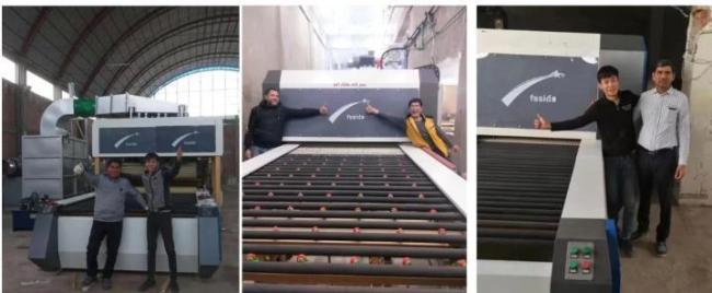 11 Spindle Vertical Glass Straight Line Edging Machine