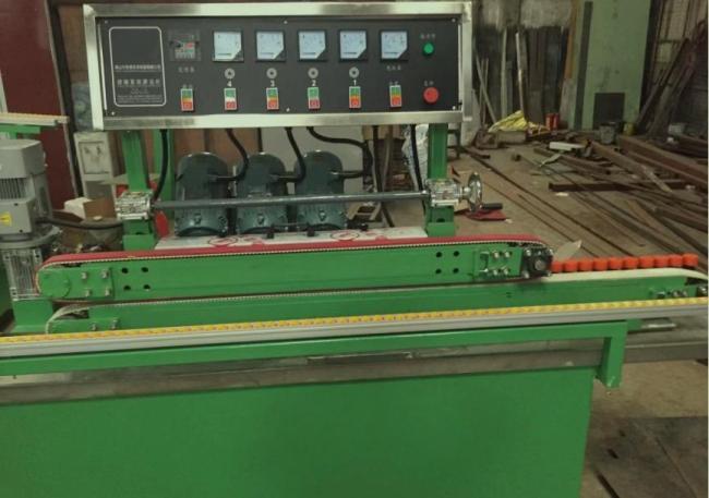 Horizontal Automatic Glass Edging Polishing Machine with 4 Motors