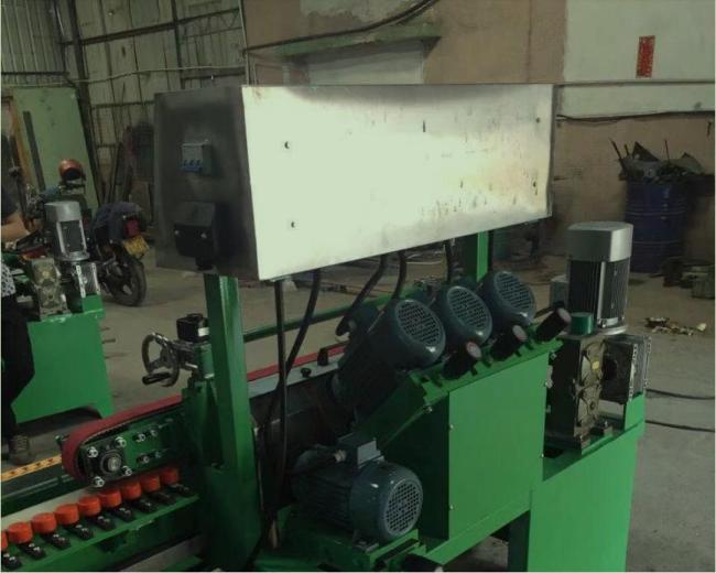 Horizontal Automatic Glass Edging Polishing Machine with 4 Motors