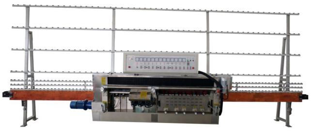Custom Mirror Glass Straight Line Beveling Machine with 11 Motors