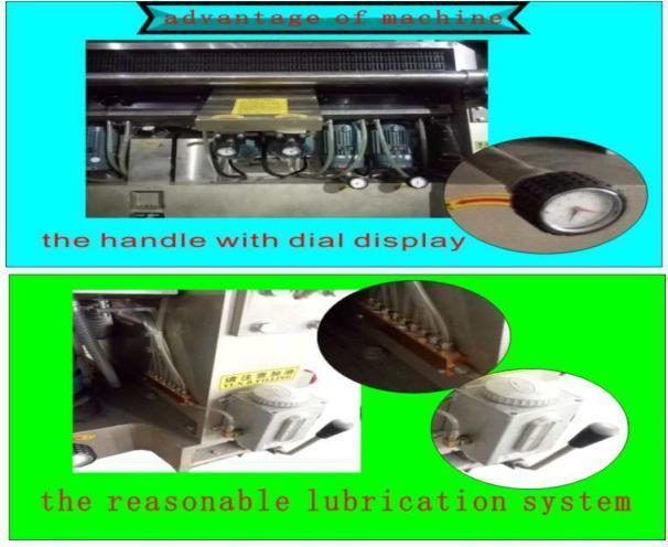 Glass Straight Line Round Edging Machine with 8 Motor St811