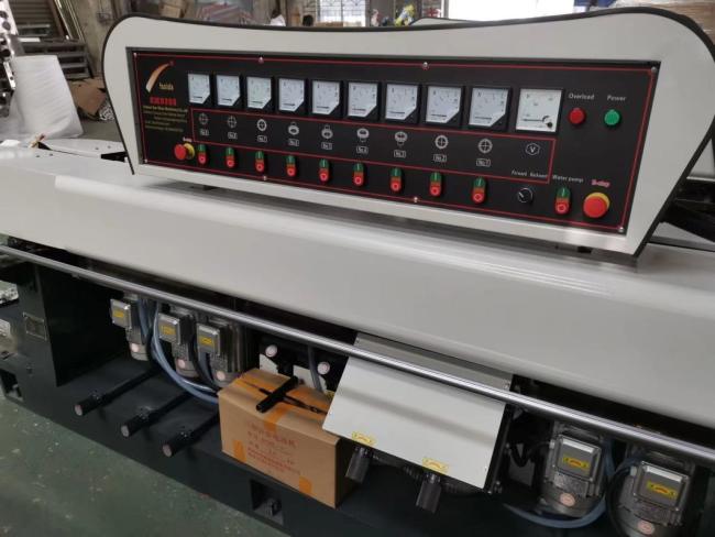 9 Motors Glass Straight Line Edging Grind Glass Edge Glass Processing Machine
