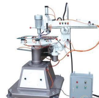 Cheap Manual Glass Edging Grinding Beveling Machine for Special Shape Glass Round Square Shape