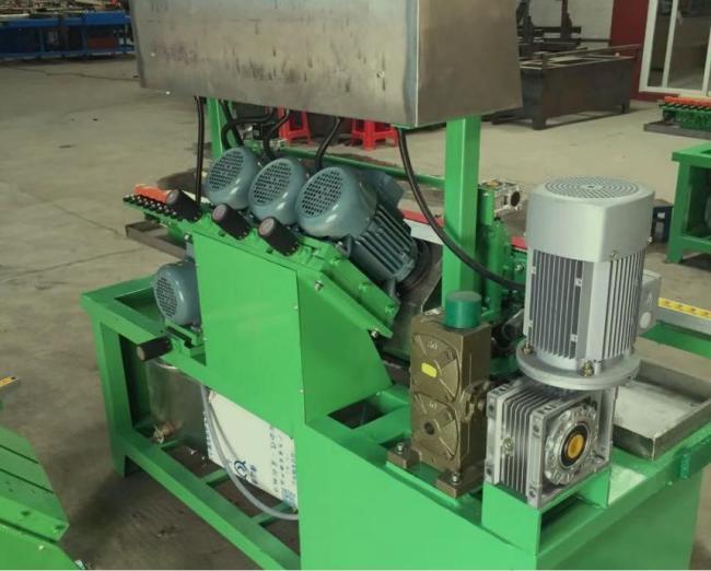 4 Motor Horizontal Automatic Glass Straight Line Miter Pencil Edging and Polishing Machine