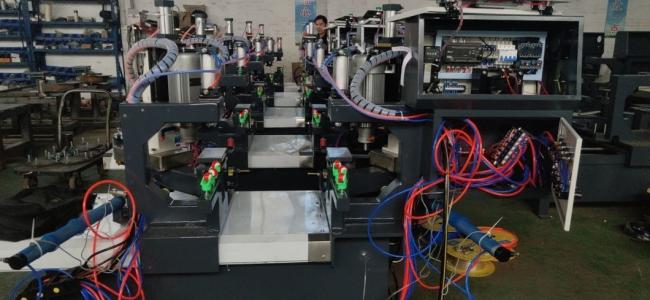 PLC Automatic Double Head Double Side Safety Corner Grinding Polishing Machine for Glass