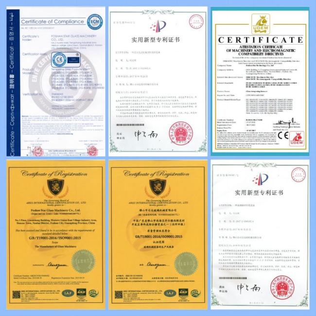 Full Forced Convection Glass Tempering Furnace Construction Processing Safety Processing Machinery Glass Making Machine
