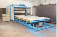 China Automatic 2 Layers EVA Film Glass Laminating Machine 1800x3600mm PLC Control 80KW for sale