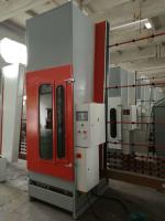 China Full Automatic Glass Sandblasting Machine 5 Guns 2000mm Horizontal Washing for sale