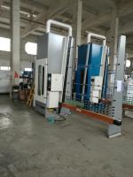 China Full Automatic Glass Sandblasting Machine 5 Guns 2000mm Horizontal Washing for sale