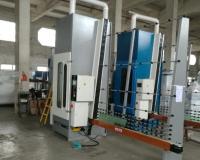 China Automatic Vertical Glass Sandblasting Machine 1600mm 3.5kw PLC Control for sale