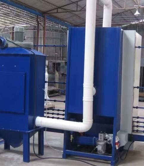 Quality Glass Sandblasting Machine for Furniture Art Bathroom Glass Frosted Opaque 380V for sale