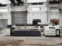 China Horizontal Structure Water Jet Glass Cutting Machine ±0.1mm Precision Automatic Operation for sale