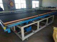 China Automatic Digital Air Float Low-E Flat Glass Breaking Table 3-40mm 380V for sale