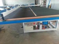 China Automatic Digital Air Float Low-E Flat Glass Breaking Table 3-40mm 380V for sale