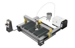 Cina Macchina di rettifica a getto d'acqua CNC con sistema automatico di alimentazione della sabbia ST-QG 1250 Uno in vendita