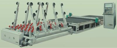 China No Grinding Head Number Needed Precision CNC Automatic Special-Shaped Glass Cutting Line for sale