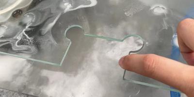 China Certified Glass Door Hinge Notches CNC Cutout Machine with UR Certification for sale