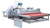 China Horizontal Glass Washing Machine 2500mm Max Width 23kW with Edging Function for sale