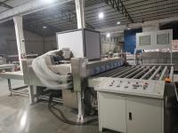 China Horizontal Glass Washing Machine 2500mm Max Width 23kW with Edging Function for sale