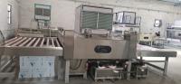 China Horizontal Glass Washing Machine 2500mm Max Width 23kW with Edging Function for sale