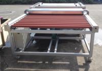 China Horizontal Flat Glass Washing Drying Machine 1600mm Width 3-15mm Thickness for sale