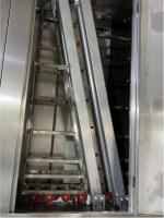 China Horizontal Fully Automatic Glass Washing Machine 2500mm Max Height 380V for Insulating Glass Processing for sale
