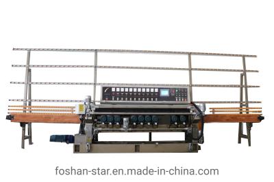 China Glass Beveling Machine Glass Edging Machine Type Horizontal Glass Washing Machine for sale