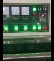 China 10 Spindles Glass Straight Line Beveling Edging Machine 35mm Bevel Width 21KW for sale