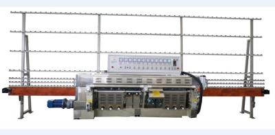 China 11 Spindle Glass Straight Line Multi-Edging Polishing Machine for Precision Polishing for sale