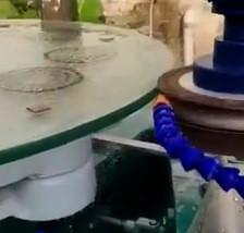 China Manual Glass Irregular Edging Polishing Machine for Precise Edging and Polishing for sale