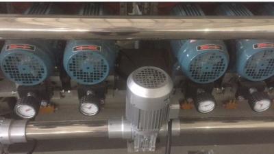 中国 PLC コントロール 9 スピンドルガラス直線多端磨き機 6600*1000*2600mm 販売のため