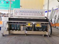 China PLC Controlled Vertical Glass Straight Line Edging Machine 3-20mm 25kw for sale